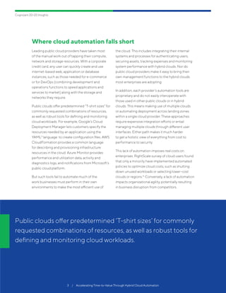 Accelerating Time-to-Value Through Hybrid Cloud Automation | PDF