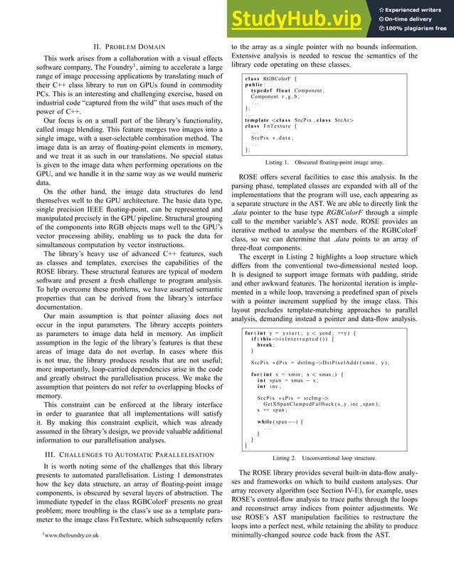 Accelerating A C Image Processing Library With A GPU | PDF