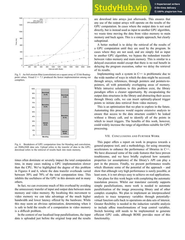 Accelerating A C Image Processing Library With A GPU | PDF