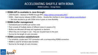 Accelerating apache spark with rdma | PPT