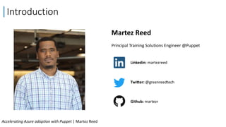 Accelerating azure adoption with puppet | PPT