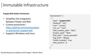 Accelerating azure adoption with puppet | PPT