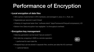 Accelerating Big Data Encryption - Gidon Gershinsky | PDF