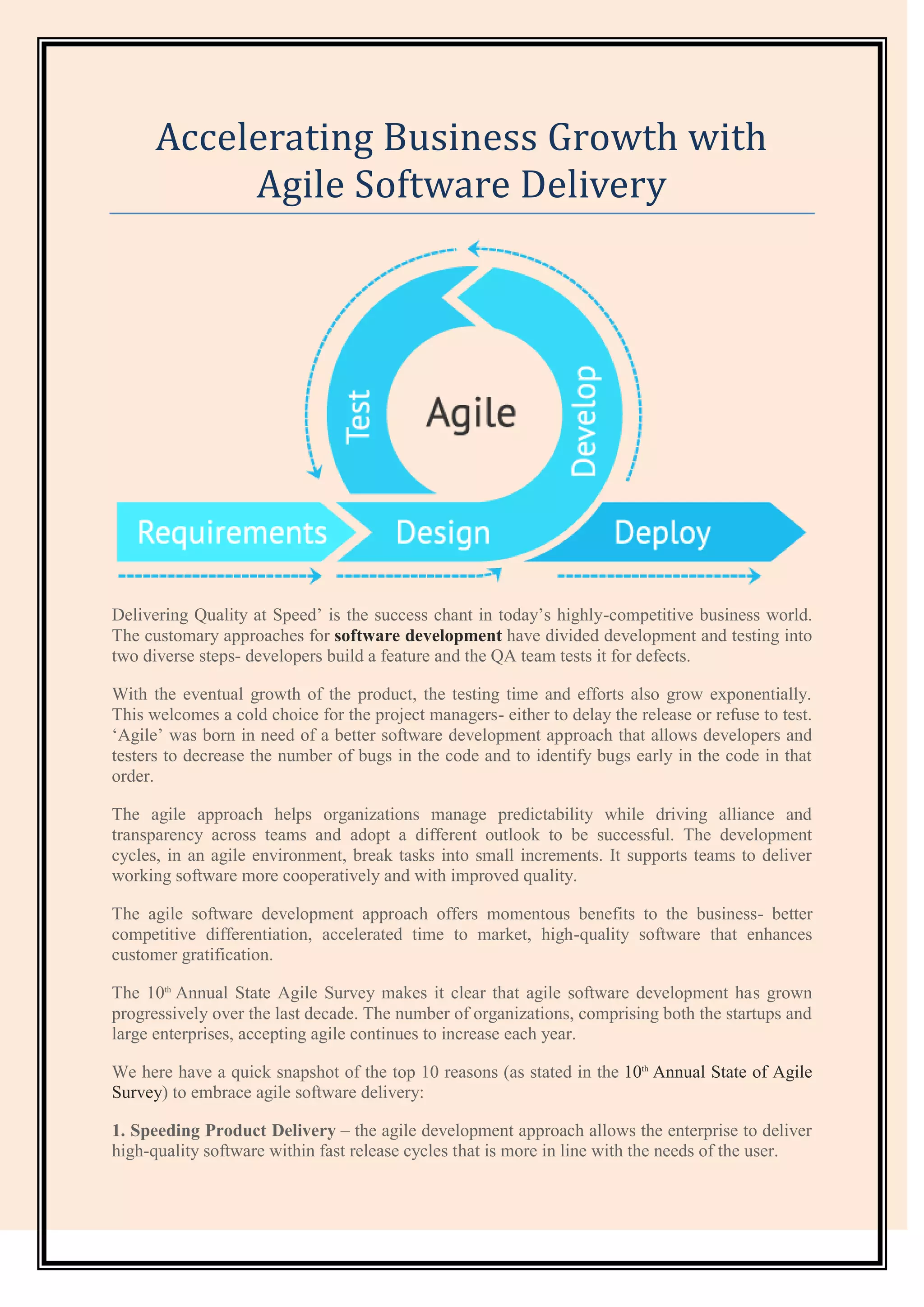 Accelerating Business Growth with Agile Software Delivery.pdf | IT and Internet Support | Internet