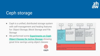 Accelerating Data Computation on Ceph Objects | PPT
