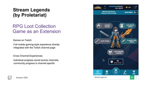 Accelerating Development of Twitch Extensions for Your Game | PPT