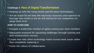 Accelerating digital transformation | PPTX