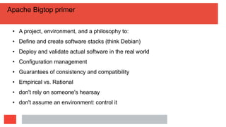 Accelerating the Hadoop data stack with Apache Ignite, Spark and Bigtop | PPTX