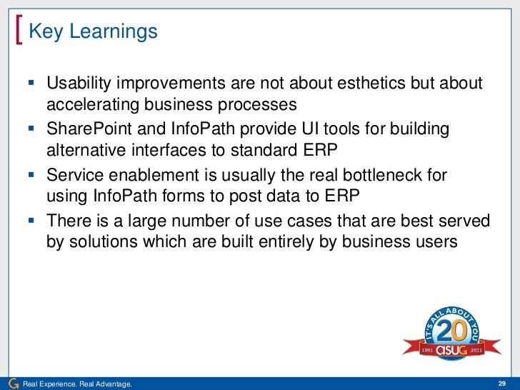 Accelerating Sap Transactions With Sharepoint And Infopath