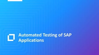 Accelerating SAP transformations with Micro Focus | PPT