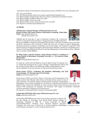 Accelerating system verilog uvm based vip to improve methodology for ...