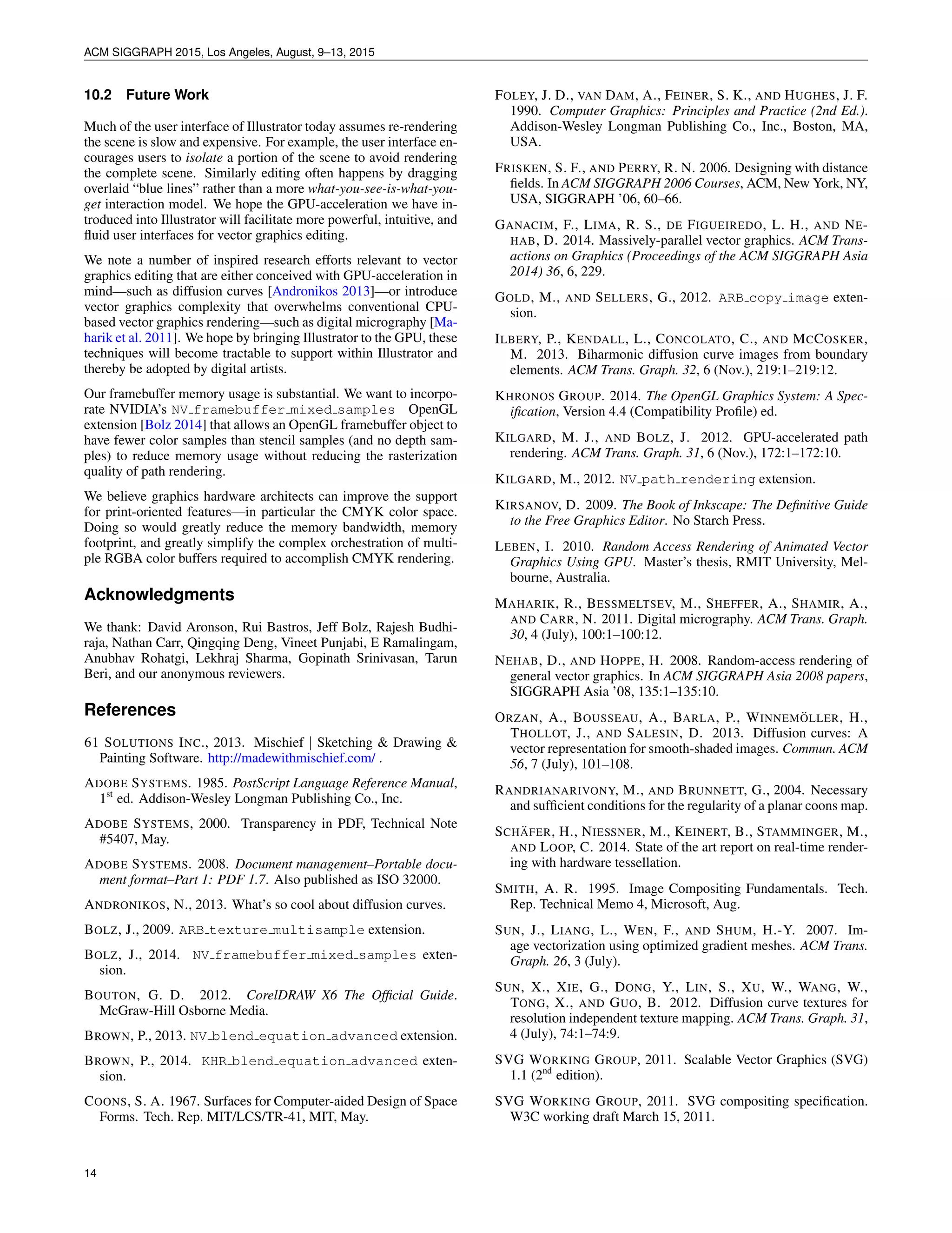 Accelerating Vector Graphics Rendering Using The Graphics Hardware Pipeline Pdf