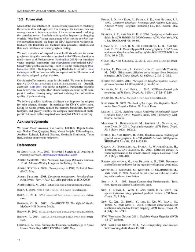 Accelerating Vector Graphics Rendering using the Graphics Hardware Pipeline | PDF