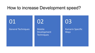 Accelerating Xamarin Development | PPT