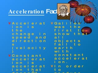Acceleration | PPT | Physics | Science