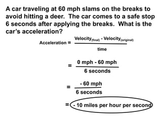 Acceleration | PPTX