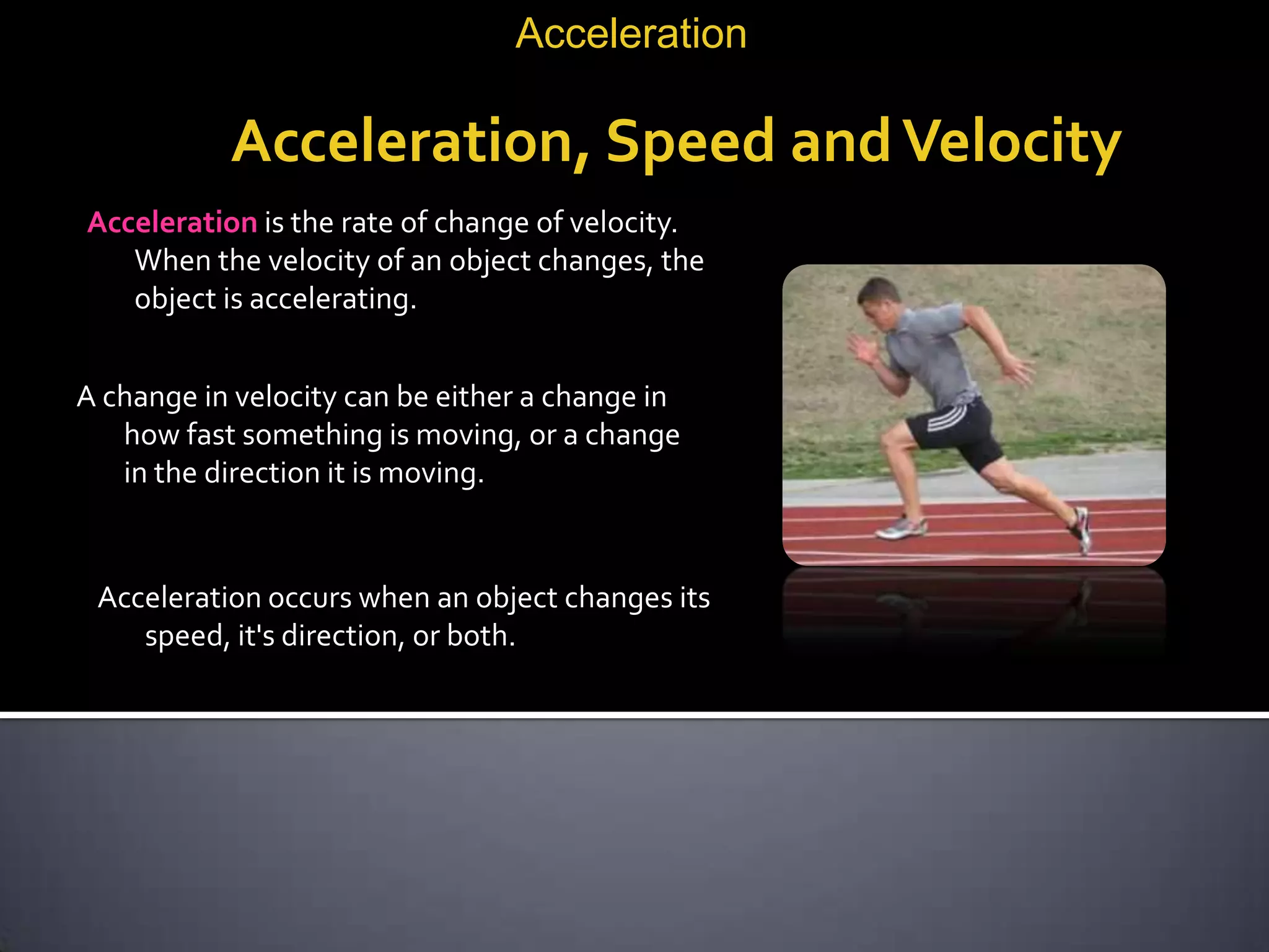 Acceleration | PPTX
