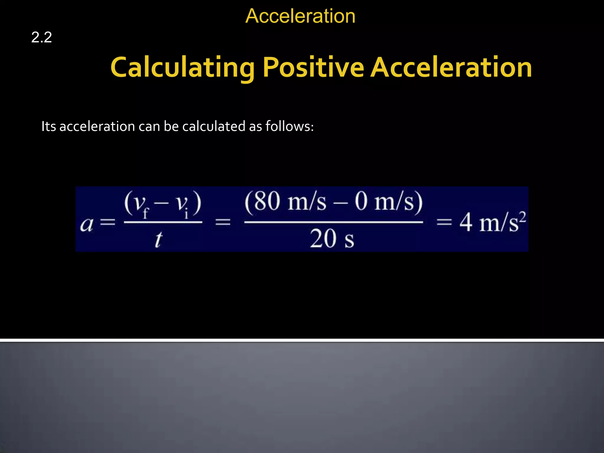 Acceleration | PPTX