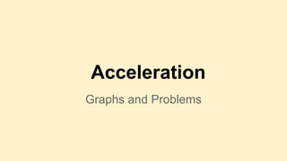 Acceleration | PPTX
