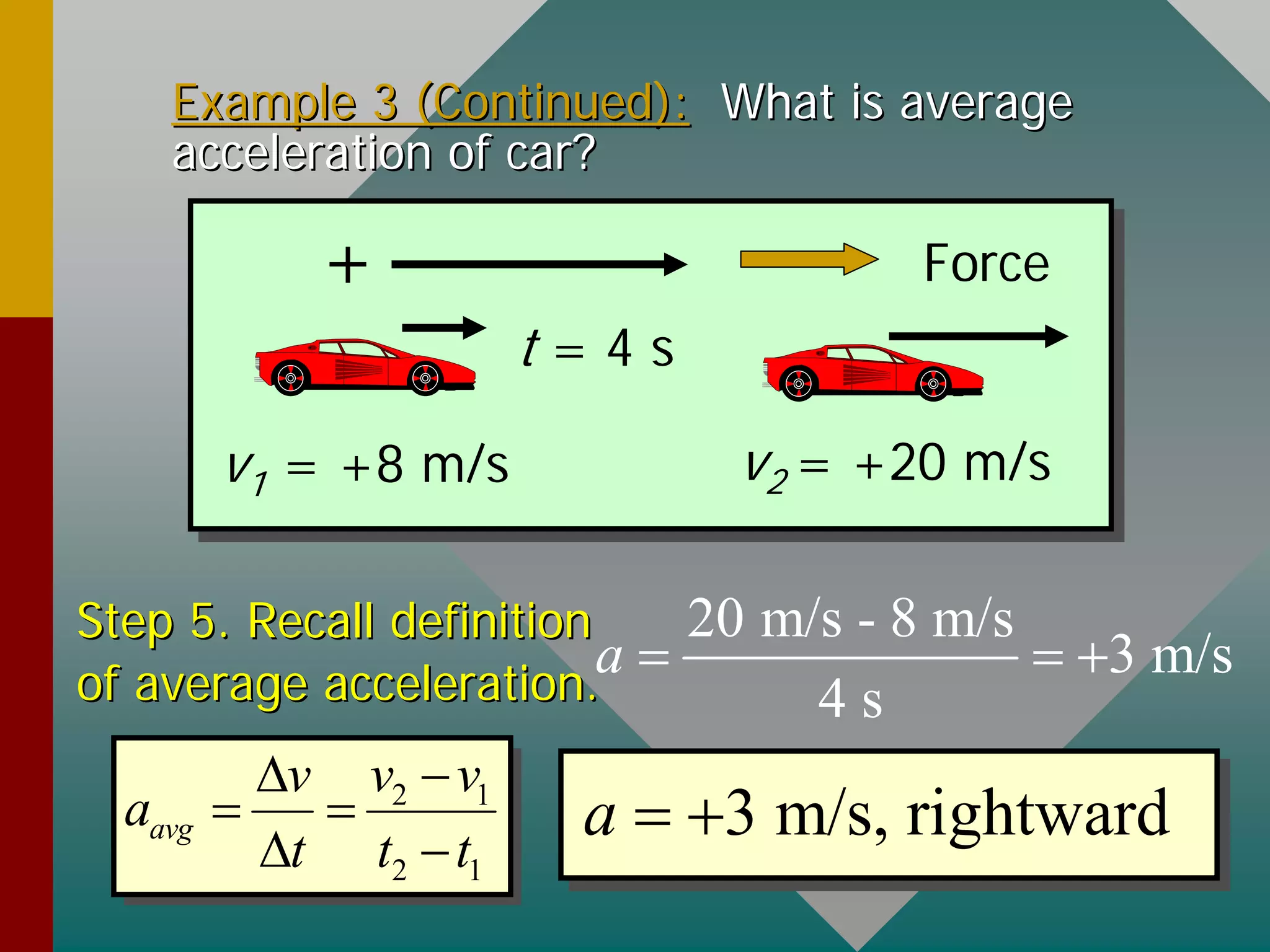 Acceleration | PDF
