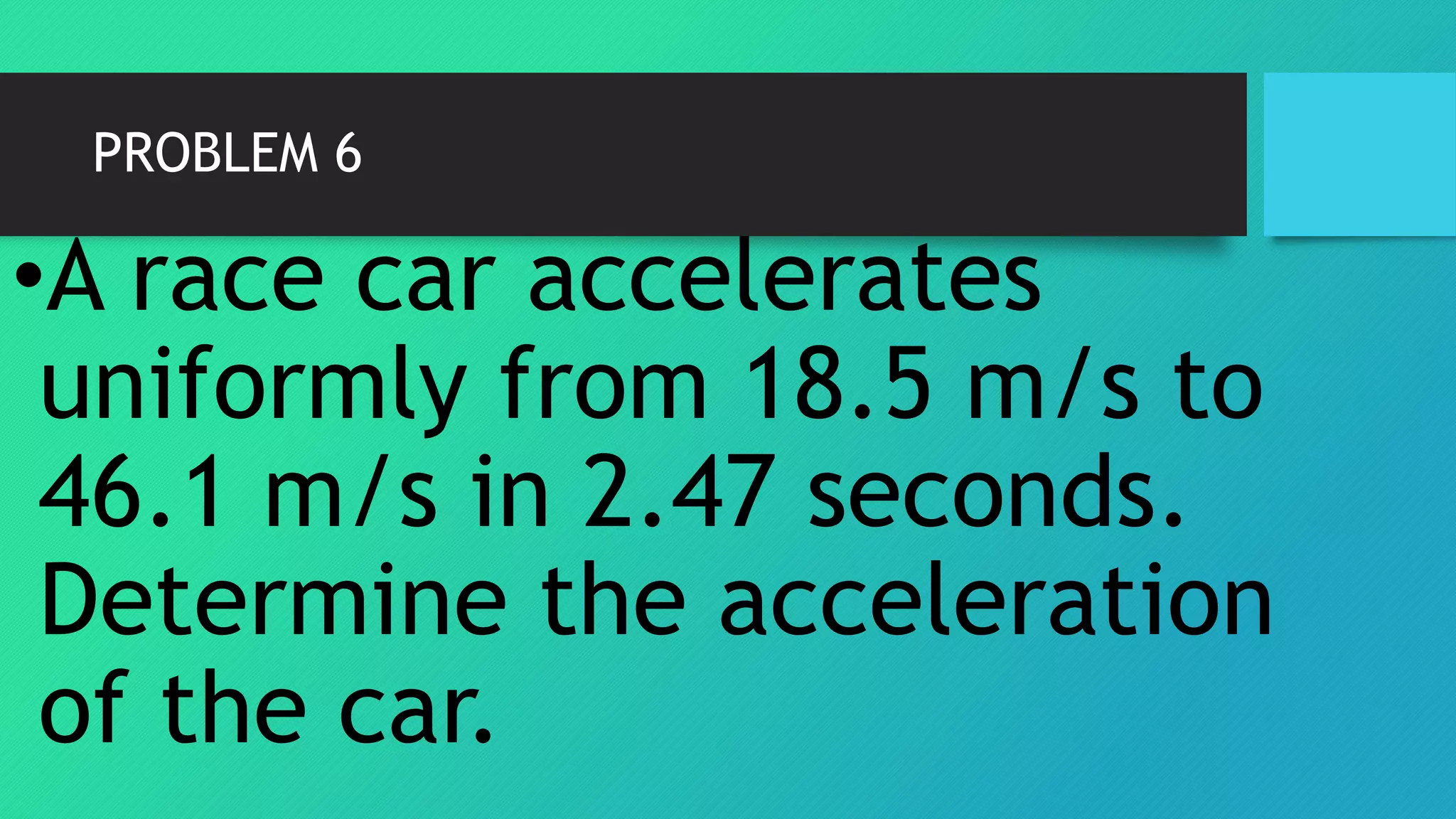 Acceleration | PPTX