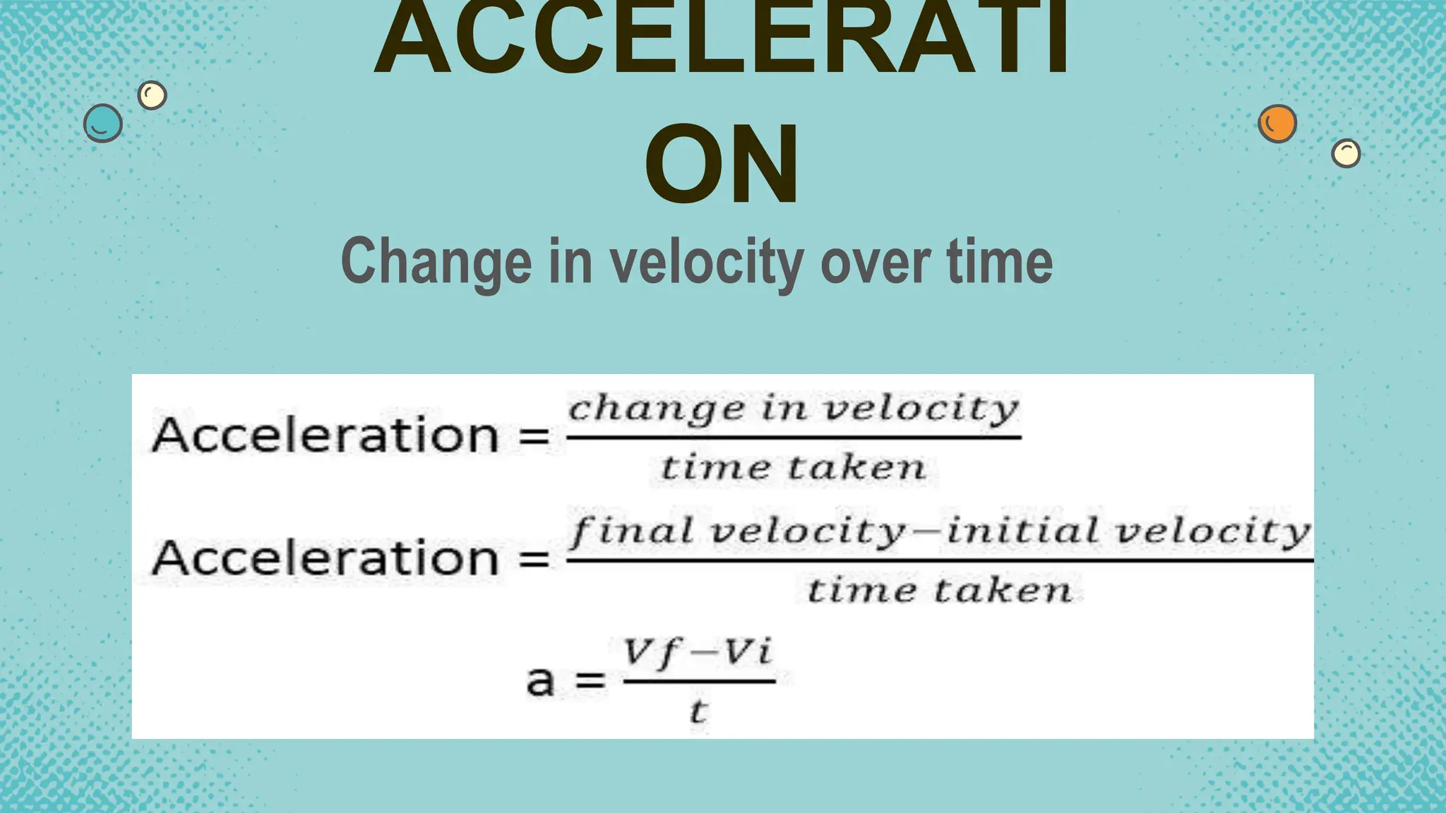 acceleration .pptx
