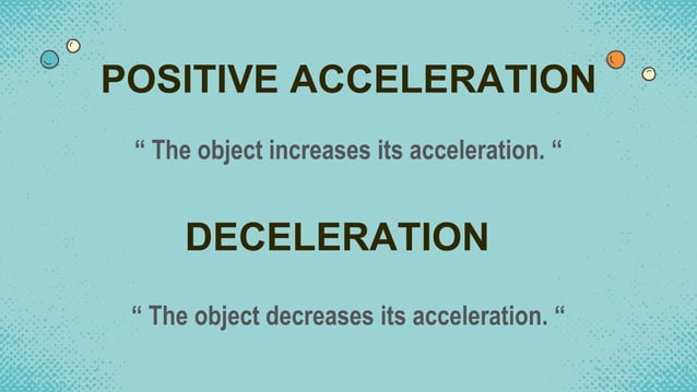 acceleration .pptx | Physics | Science