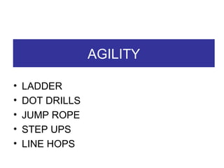 Acceleration, Agility Mobility | PPT