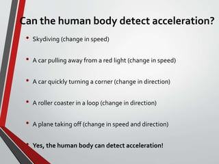 Acceleration | PPTX | Physics | Science