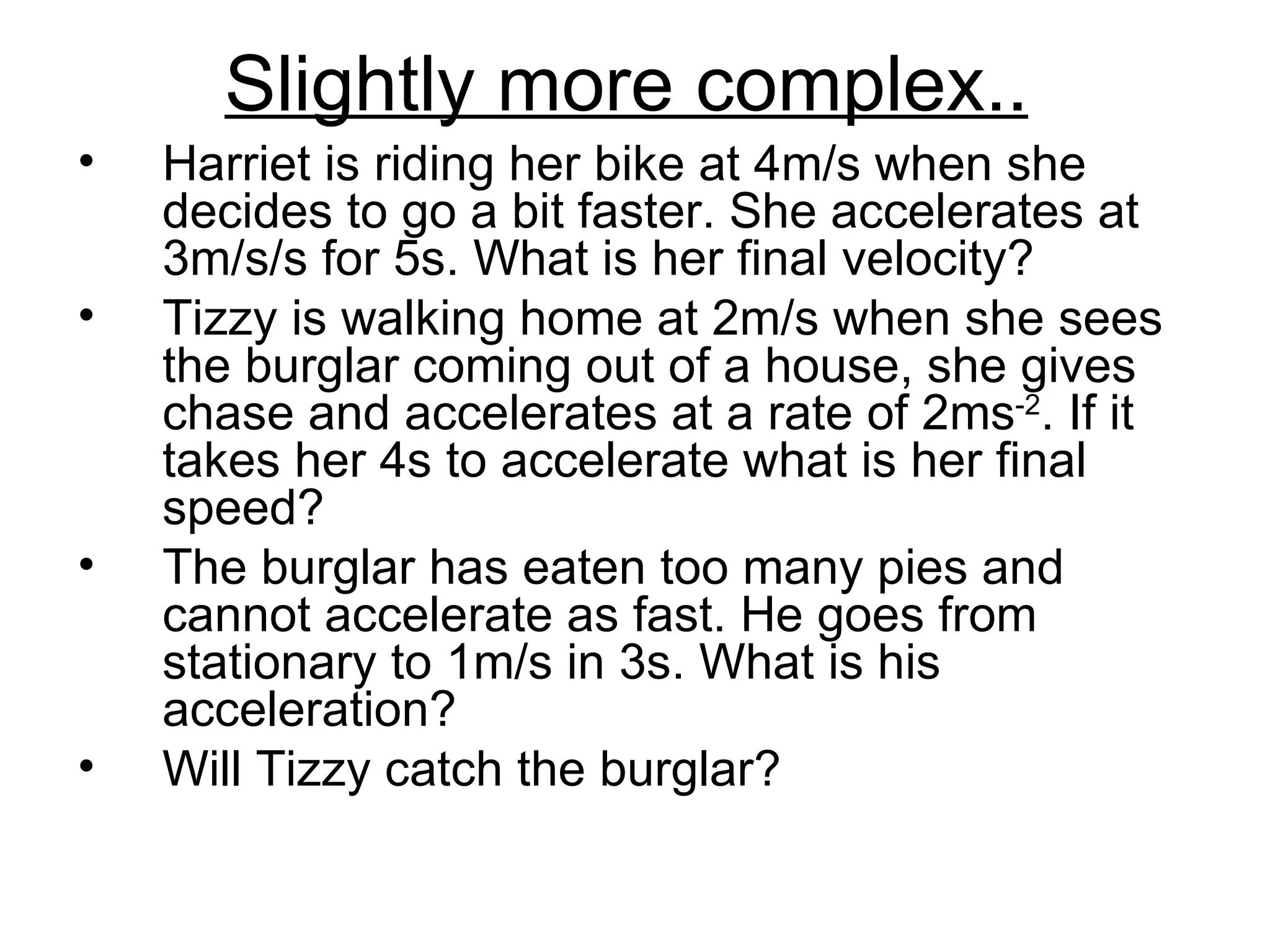 Acceleration And Equations Of Motion 2 | PPT