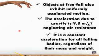 Acceleration and UAM.pptx for grade 9 students | PPTX