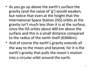 Acceleration due to gravity | PPT