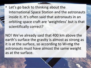 Acceleration due to gravity | PPT