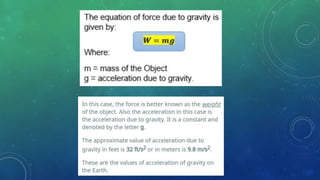 Acceleration Due to Gravity | PPT