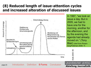 Acceleration in Journalism: A Theoretical Approach to a Complex ...