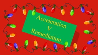 Acceleration model pd | PPTX