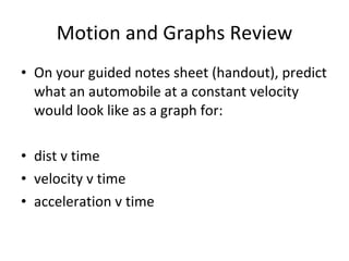 Acceleration notes | PPT
