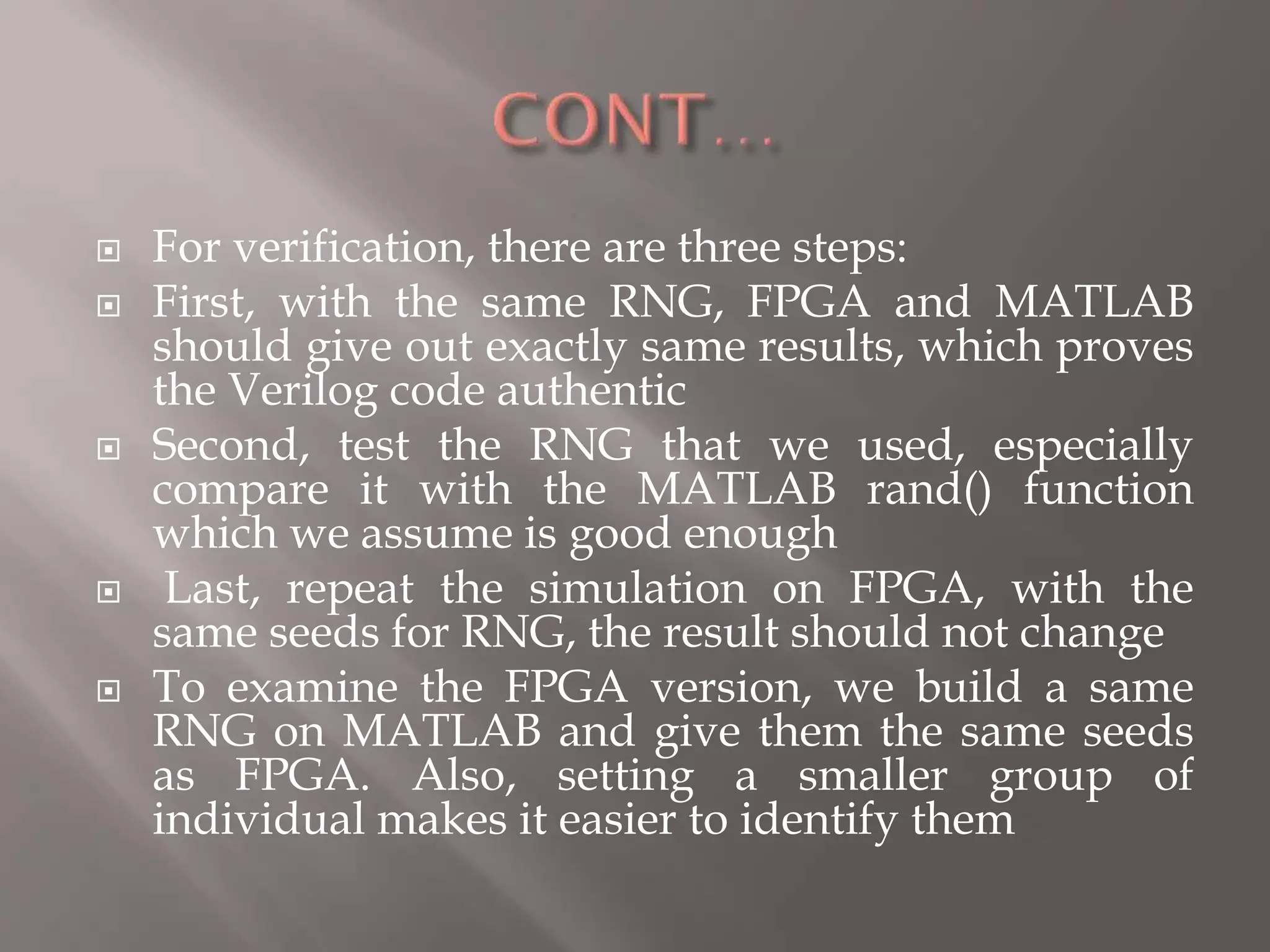 Acceleration Of Stochastic Algorithm On Fpga System Ppt