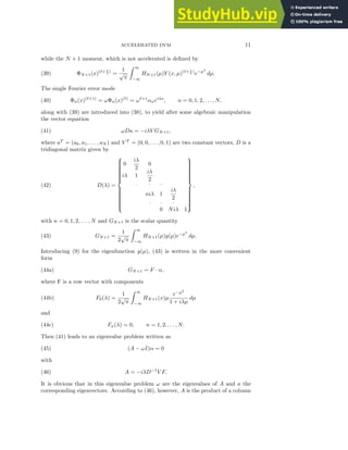 Acceleration Schemes Of The Discrete Velocity Method Gaseous Flows In ...