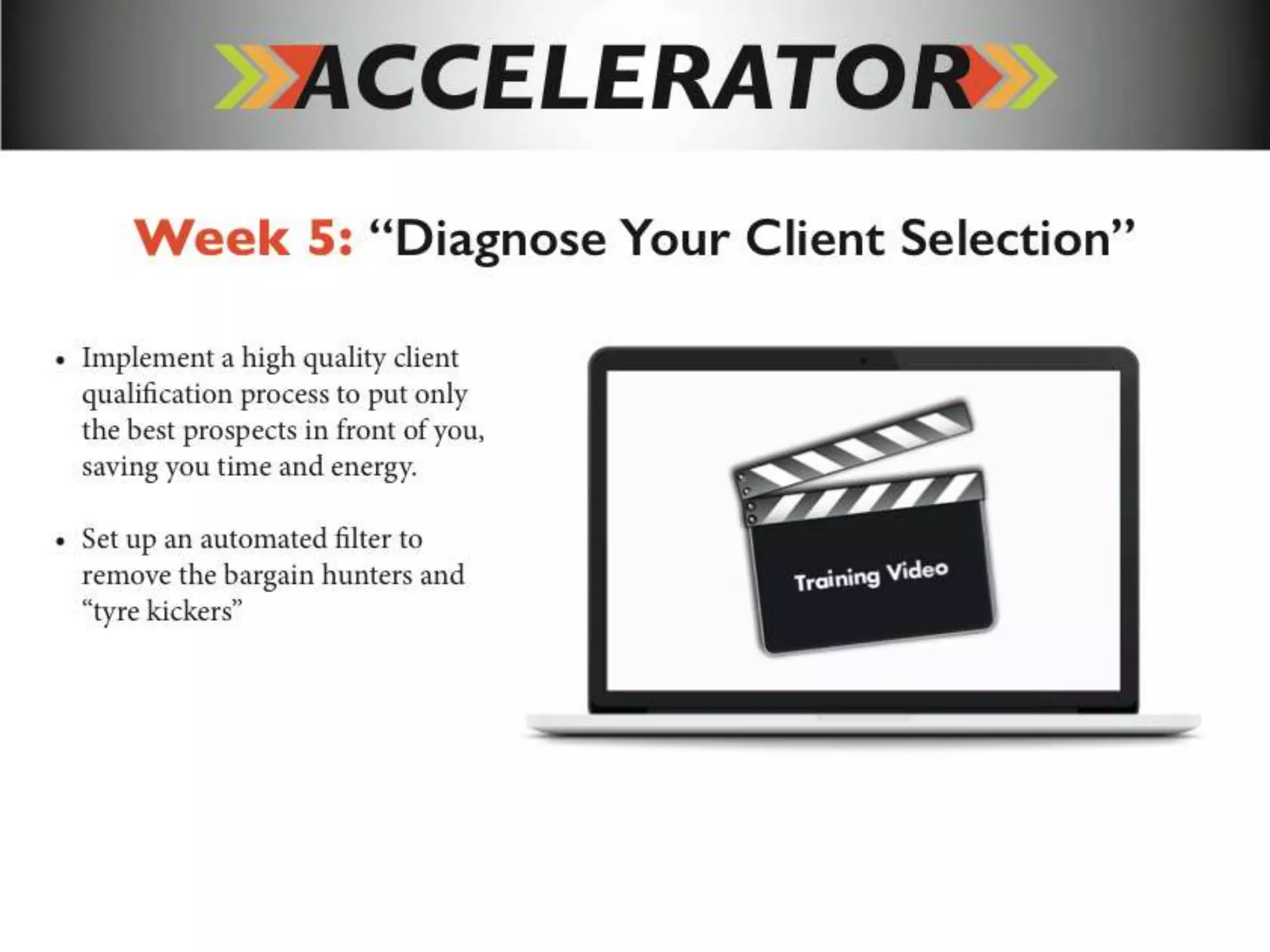 Accelerator course outline | PPTX