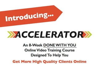 Accelerator course outline | PPT