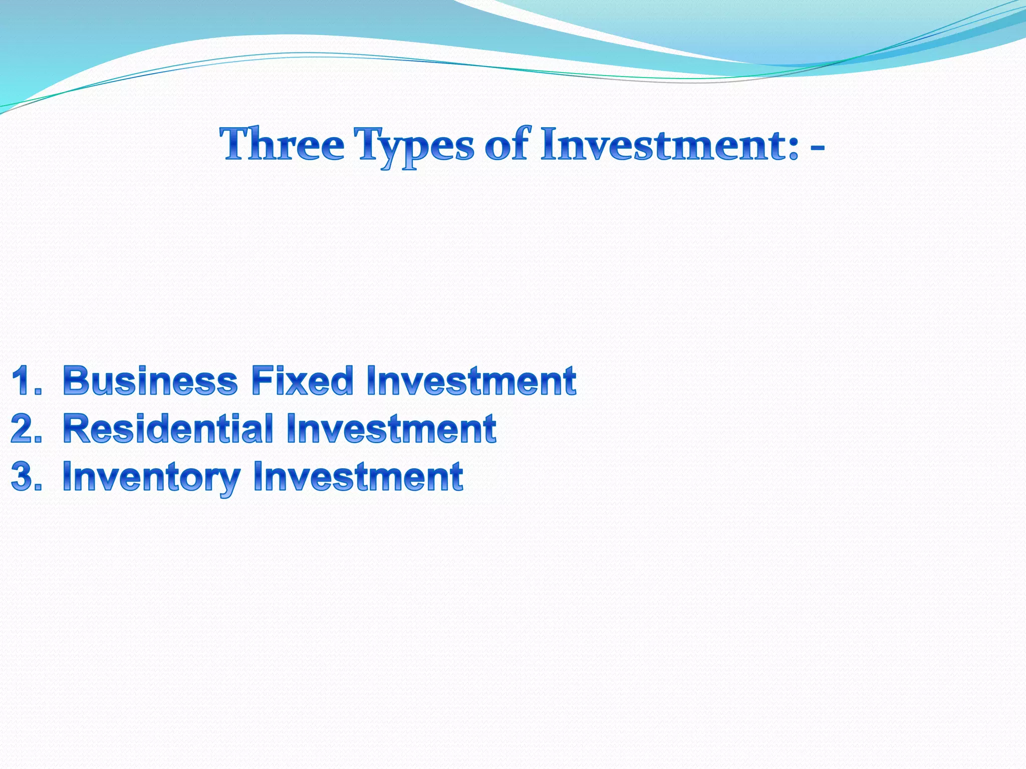 Accelerator Theory of Investment | PPTX