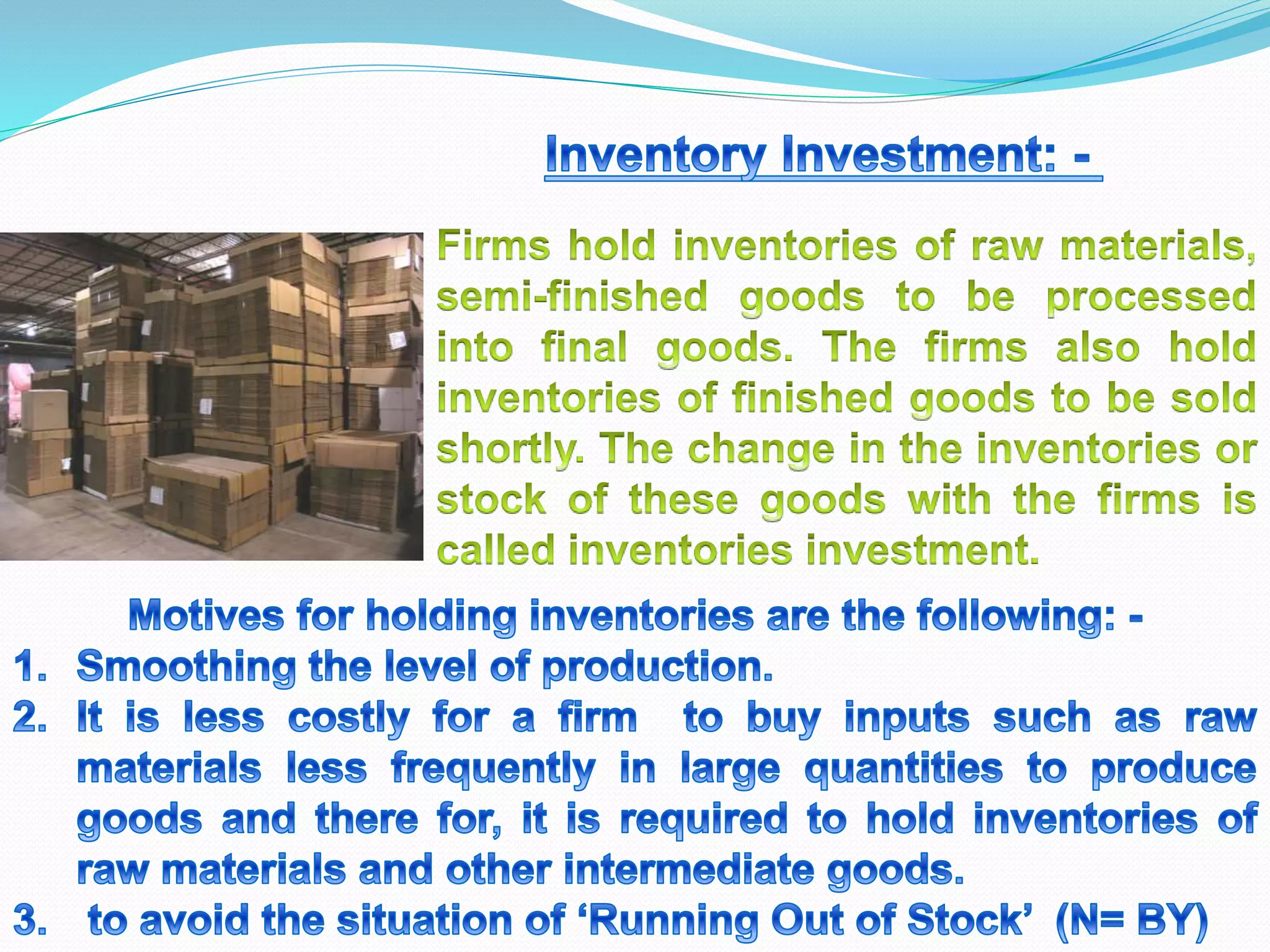 Accelerator Theory of Investment | PPTX