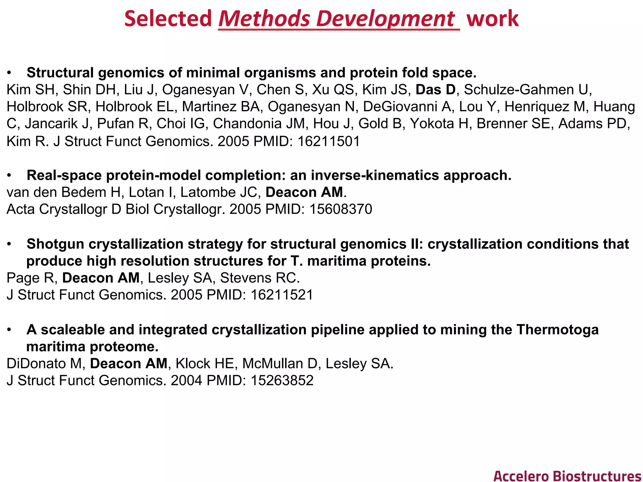 Accelero bio founderswork_031717 | PPT