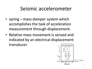 Accelerometer | PPTX