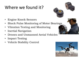 Accelerometer | PPTX