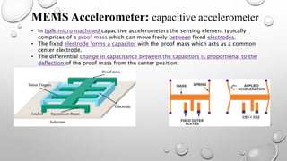 Accelerometer, MEMS sensor | PPTX