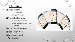 Accelerometer Sensor In Mobile