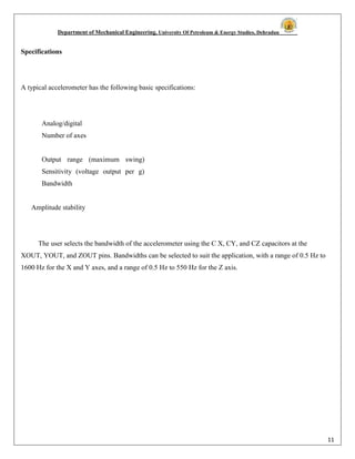 Accelerometer controlled robot | PDF