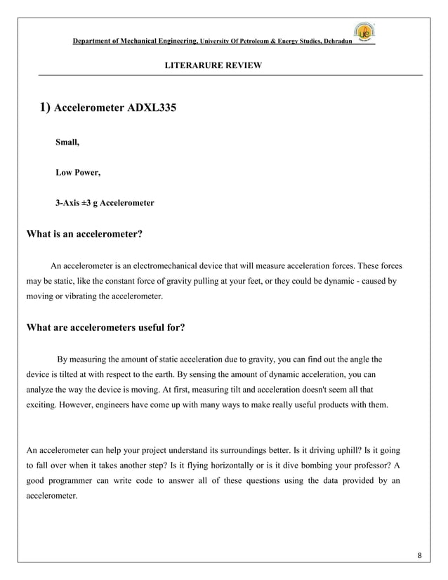 Accelerometer Controlled Robot Pdf